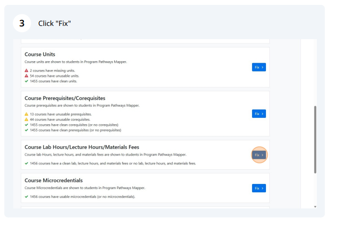 Display Hours for Non-credit Programs – Program Pathways Mapper